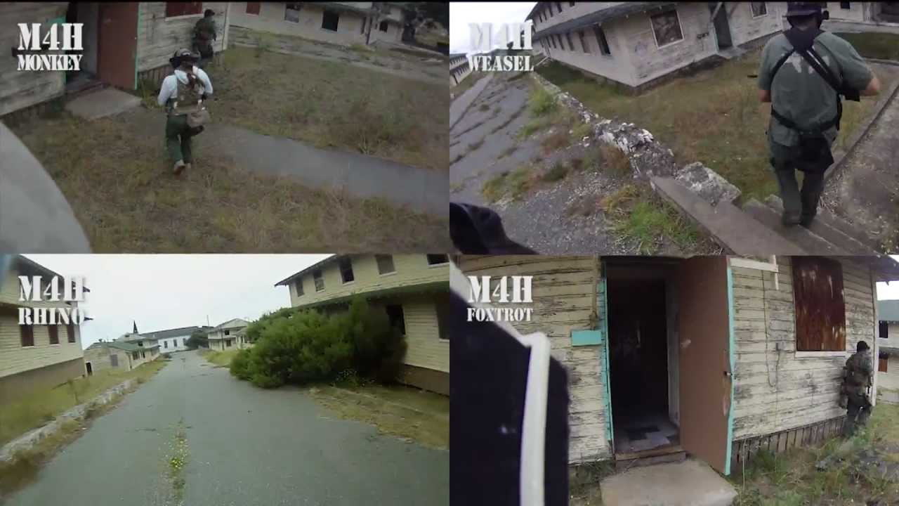 Airsoft Fort Ord California 8-4-12 Gas Blowback Only Game - YouTube