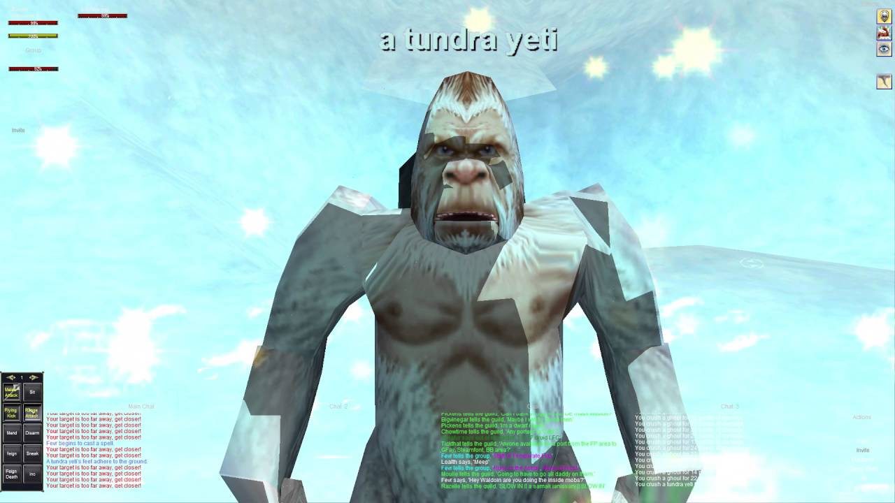 Everquest old school : Part 66 - Yeti Cave - Dreadlands- Iksar Monk ...