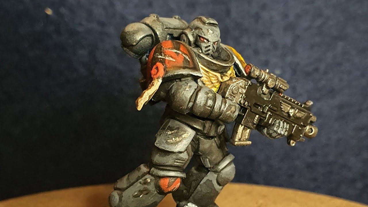 1st Space Wolf Primaris Intercessor- test model! - YouTube