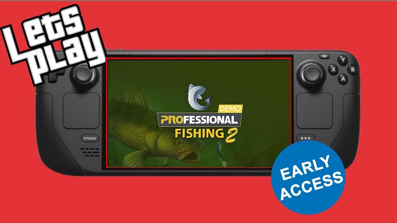 Professional Fishing 2 - Steam Deck Gameplay (Will it Run?) - YouTube
