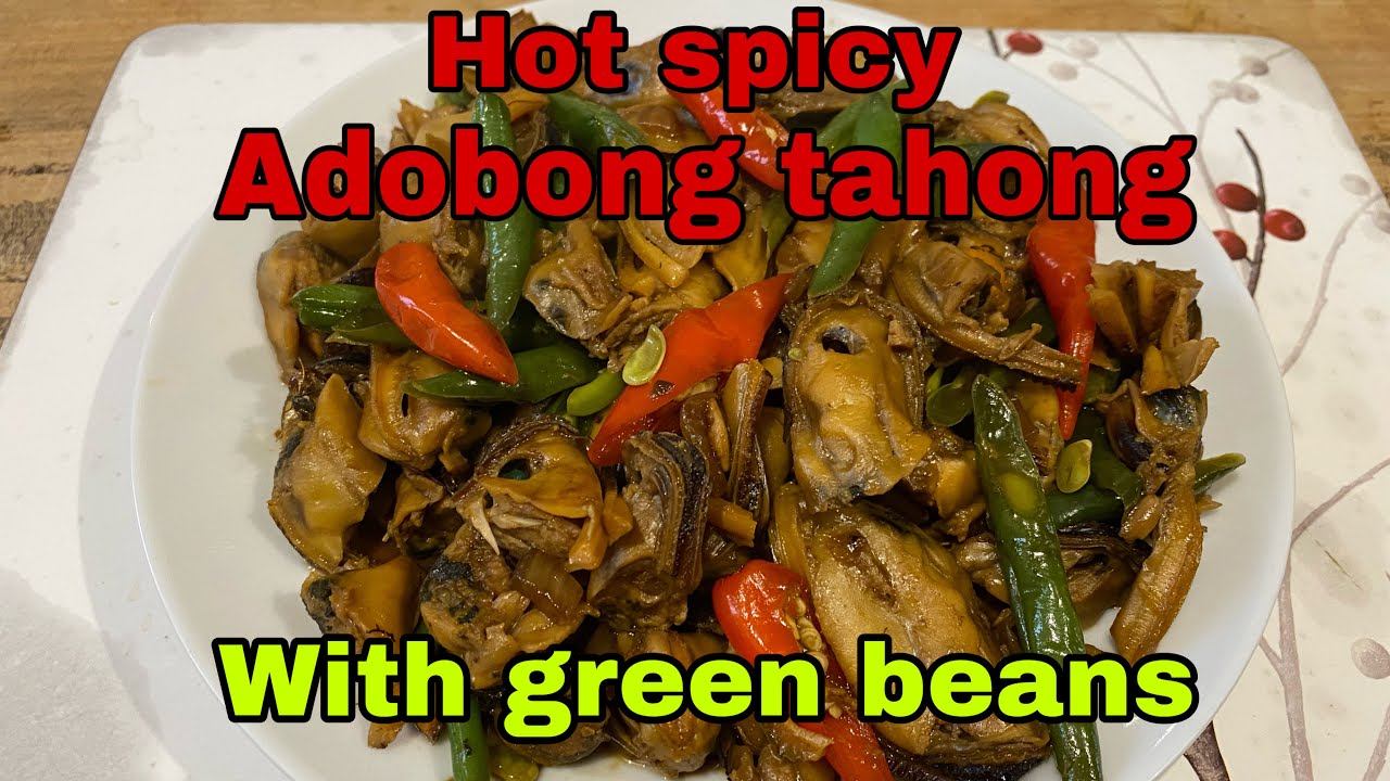Adobong tahong with beans and oyster sauce - YouTube