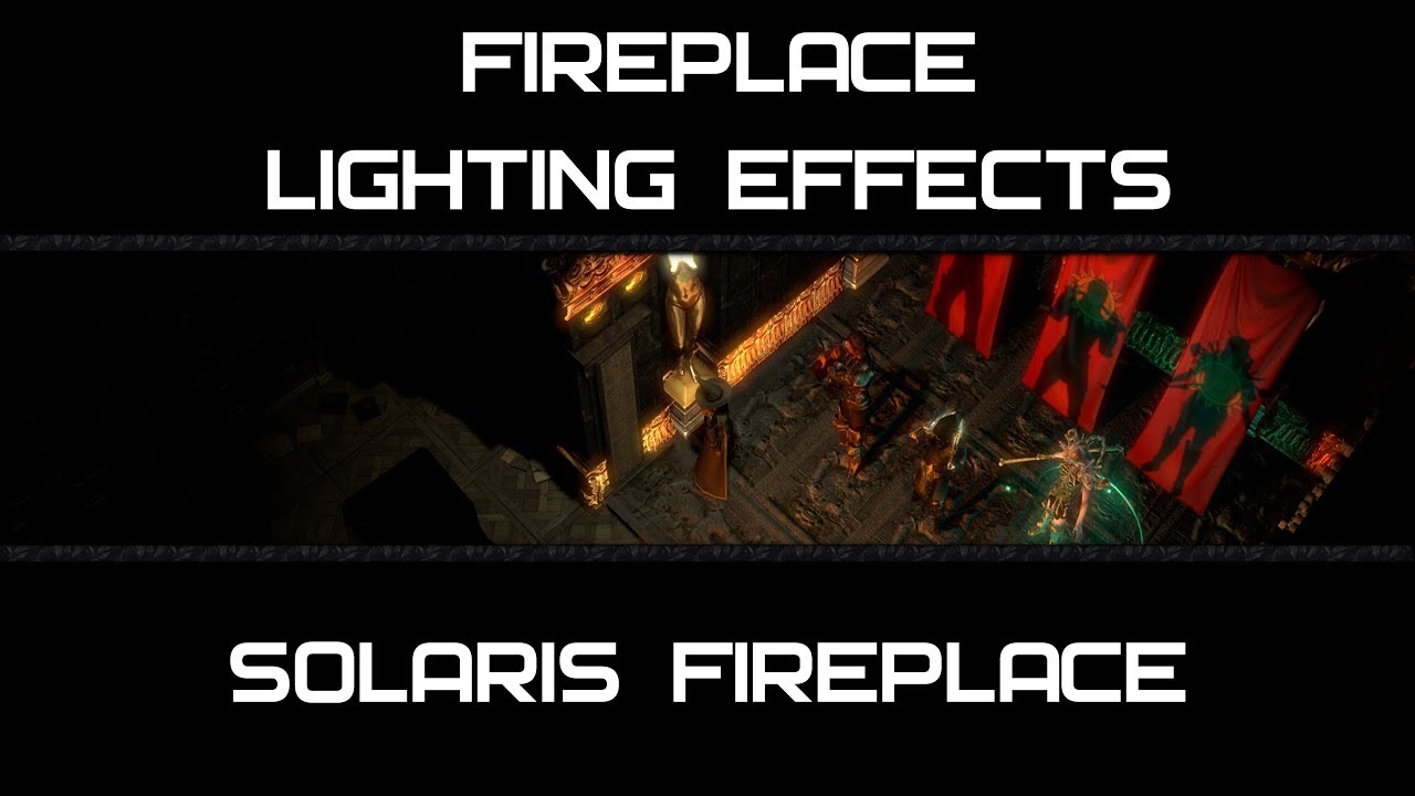 Fireplace Lighting Effects, Solaris Fireplace [Separate Decorations ...