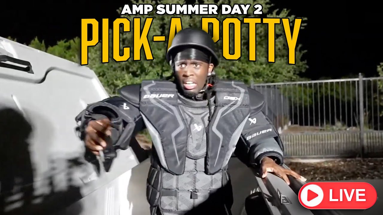 AMP SUMMER - DAY 2 - PICK A POTTY *FULL STREAM* - YouTube