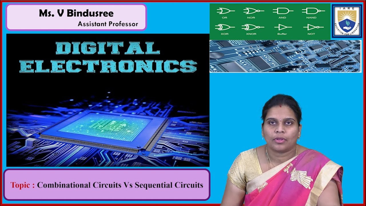 Combinational Circuits Vs Sequential Circuits by Ms. V Bindusree - YouTube