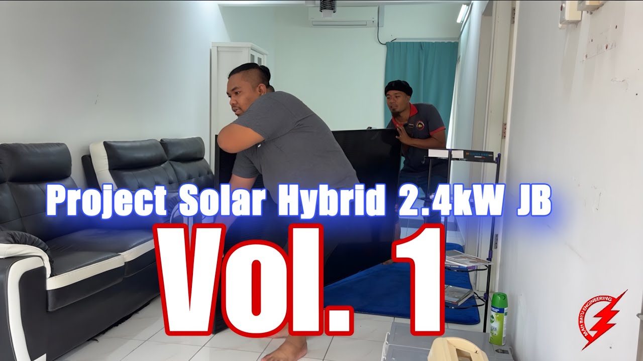MBE Solar : Project Solar Hybrid 2.4kW JB - Vol. 1 (Preparation) - YouTube