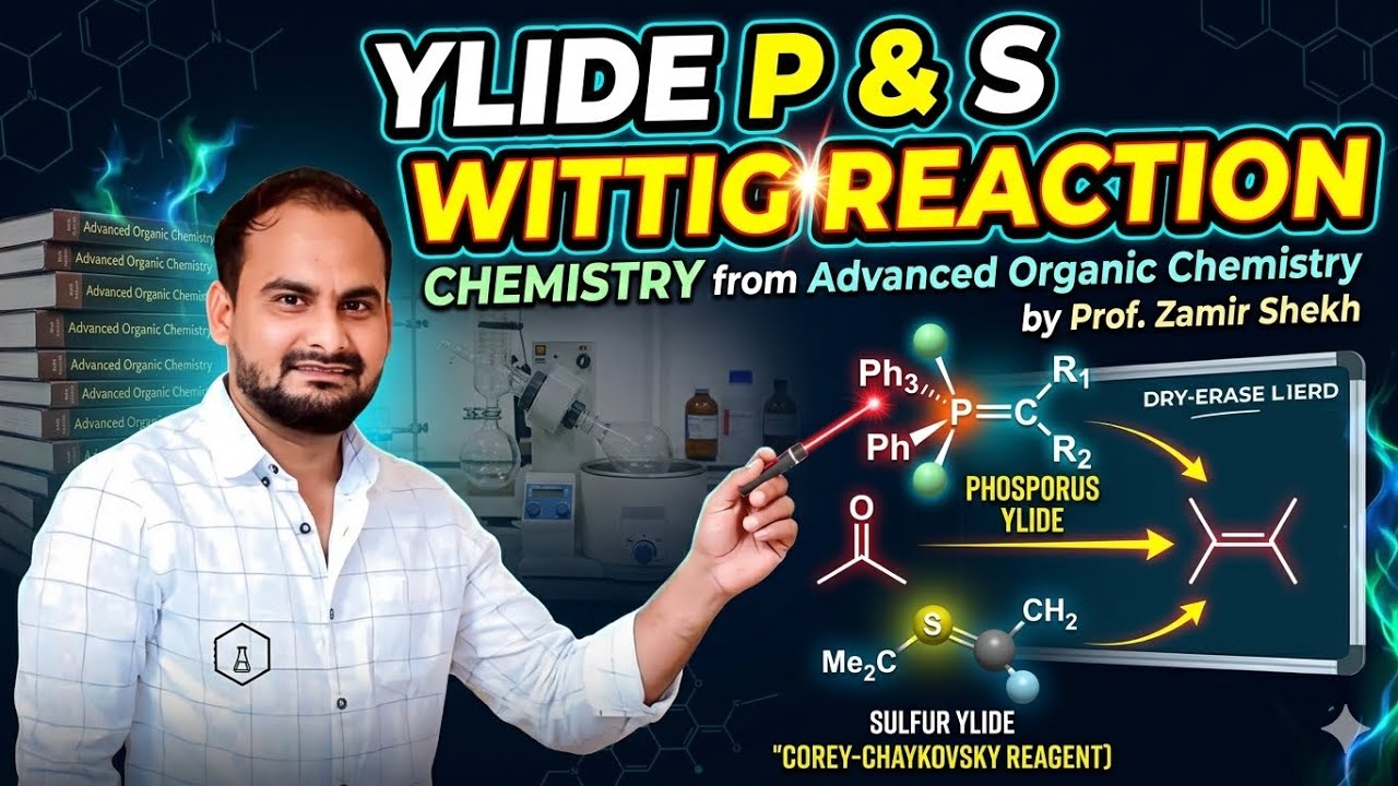 #Umpolung Concept # #Wittig Reaction #Organic Synthesis #P-Ylide #E-Z ...