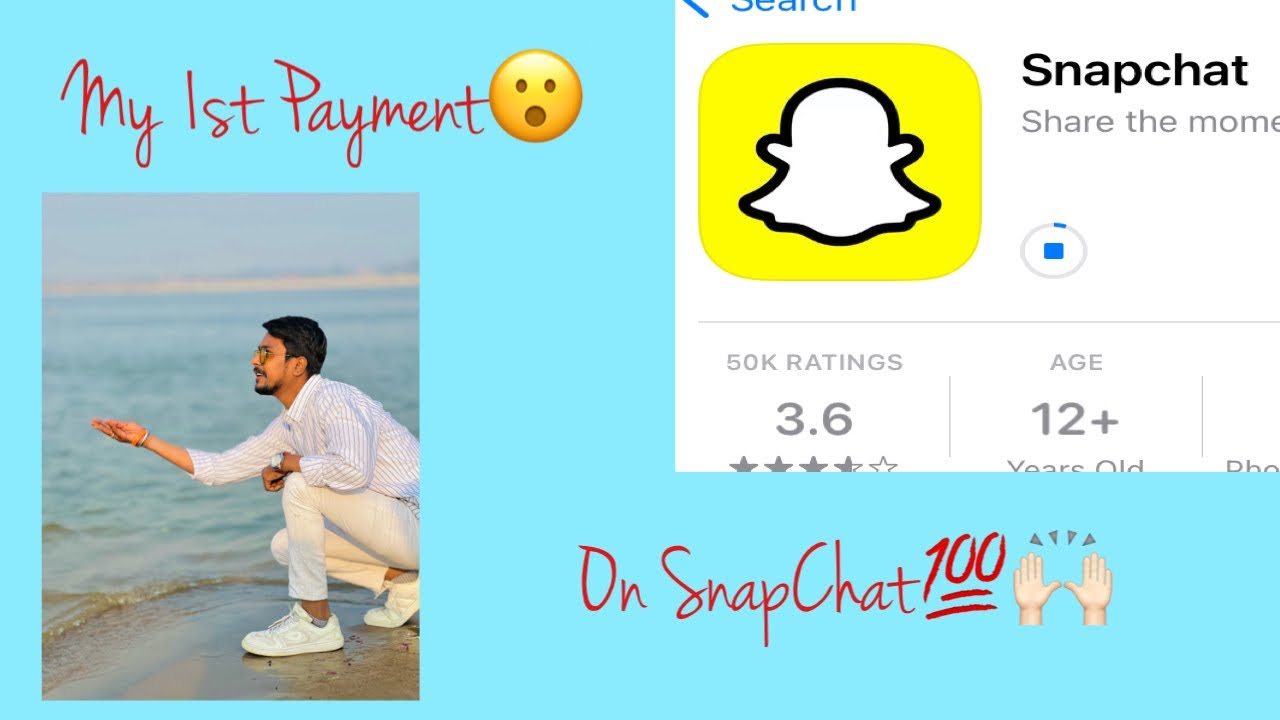 My 1st Payment || on Snapchat😮 || Spotlight Feature || - YouTube