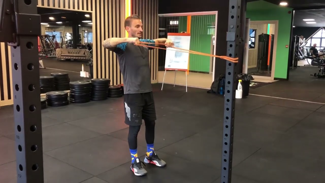 Band External Rotation - YouTube