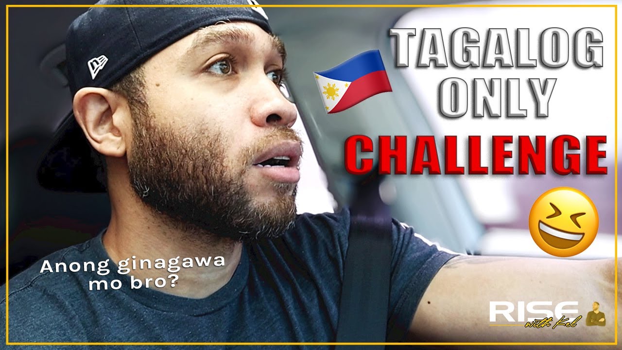 Tagalog Only Challenge + Covid & PBA Updates - Nakakahilo 😵‍💫 - YouTube