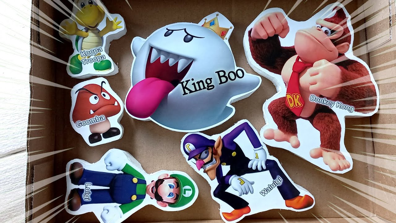Box Full of Mario Bros v Goomba Koopa Troopa Falling asleep with Super ...