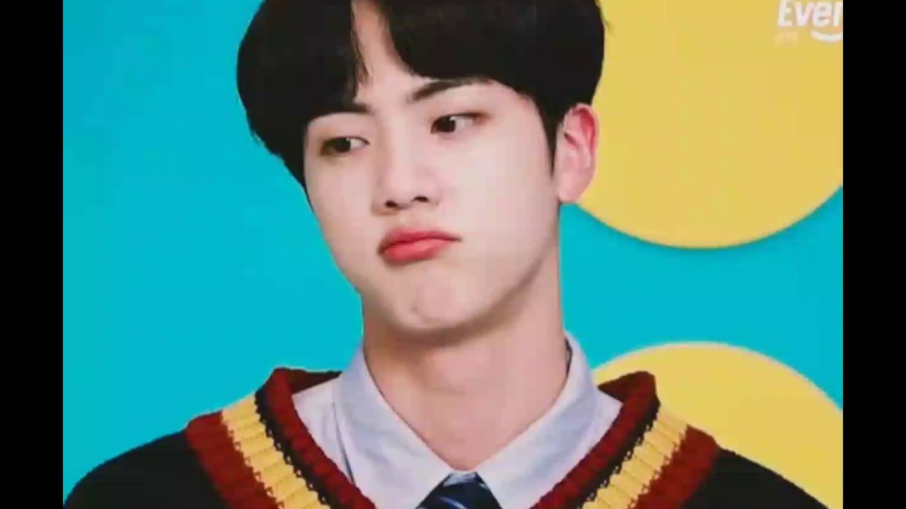 A series of jin's pout ( ˘ ³˘) ( feat. jimin ) - YouTube