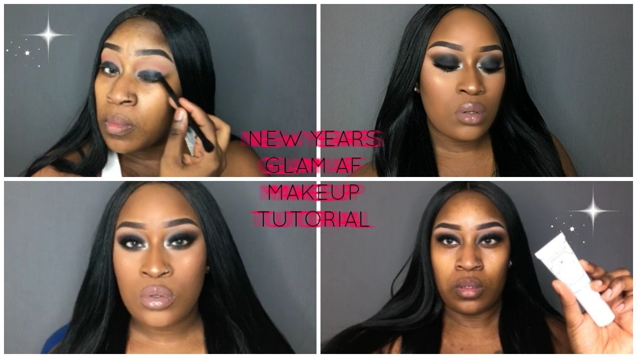 NYE GLAM AF MAKEUP TUTORIAL - YouTube