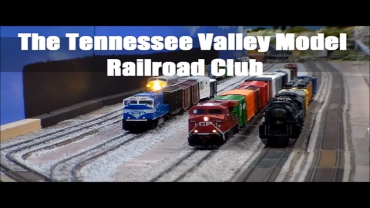 Layout Tour: The Tennessee Valley Model Railroad Club - YouTube