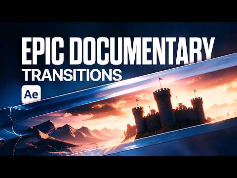 5 EPIC Documentary Transitions | After Effects Tutorial