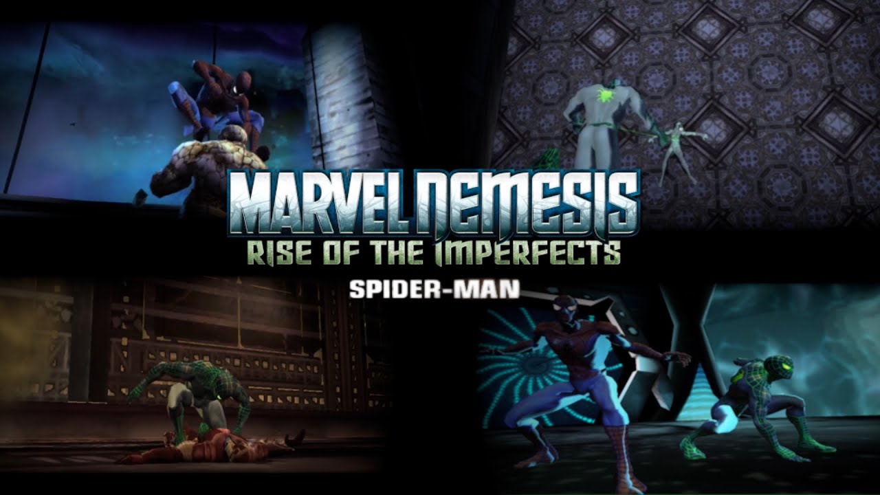 Marvel Nemesis: Rise of the Imperfects | Spider-Man Finishers in all ...