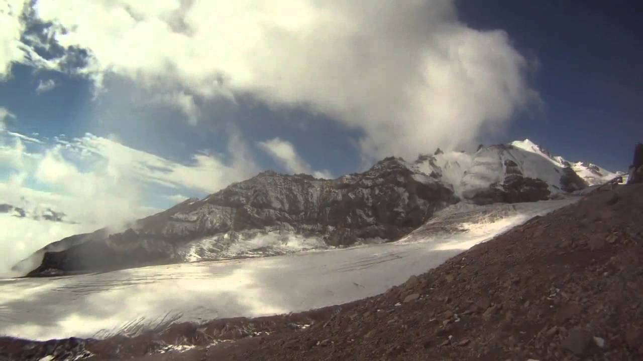 Panoramic View of Kazbegi and Bethlemi Hut - YouTube