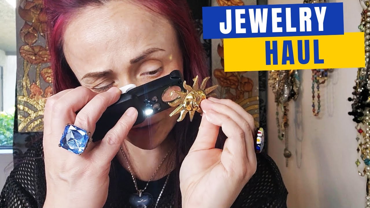 Jewelry Haul Private Sale California - YouTube