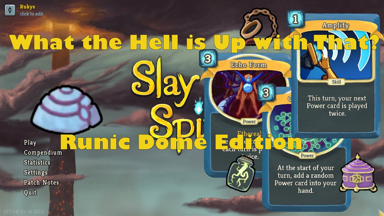 What the Hell is Up with That?: Runic Dome Edition | Tuesday Tips and ...