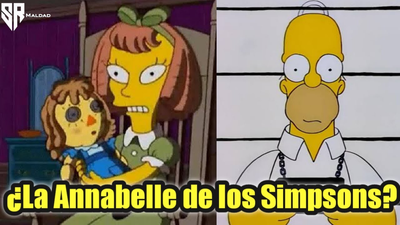 Los Simpson ¿La Annabelle de los Simpsons? | Resumen en 3 minutos - YouTube
