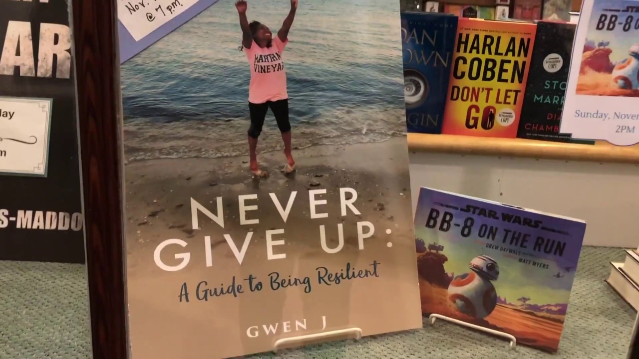 Never Give Up Book Signing Event @ Park Road Books - YouTube