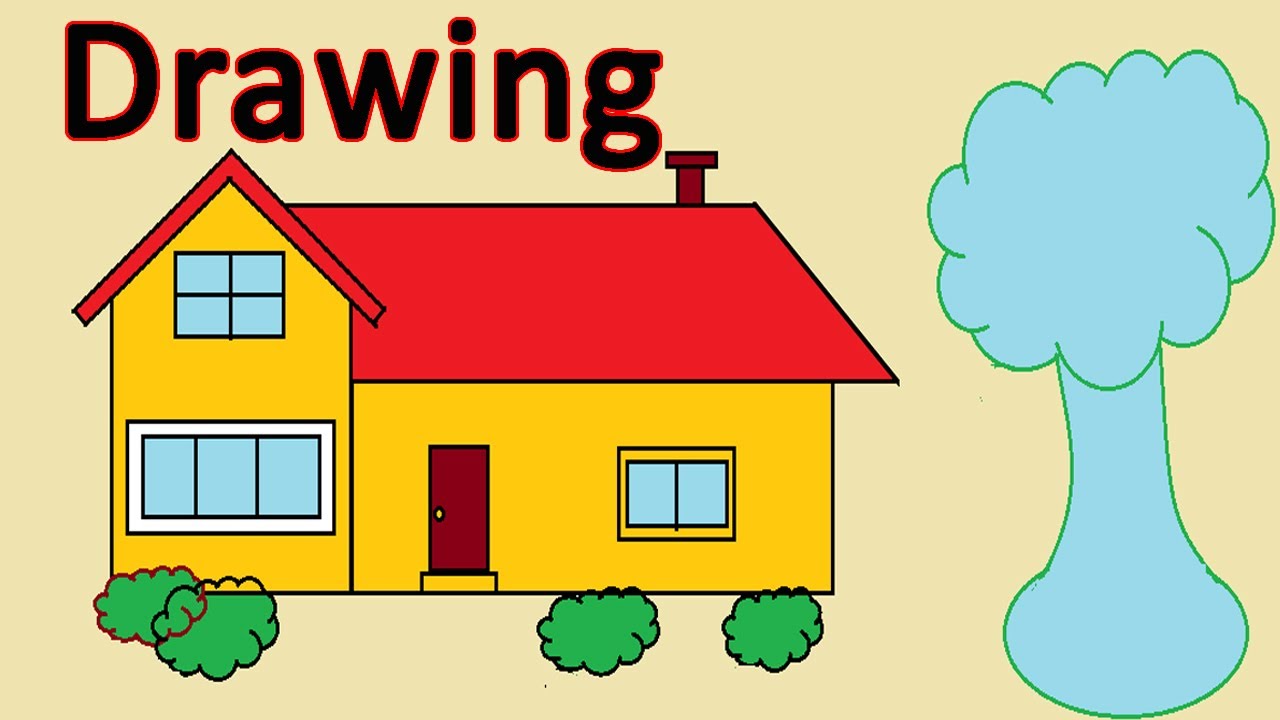 Drawing | Paint | Home Drawing | Painting - YouTube