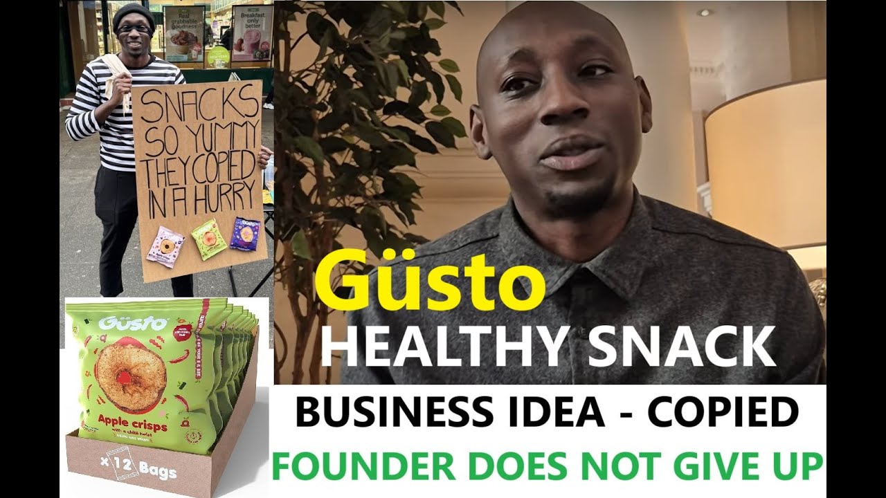 Gusto Snacks Founder - Guiseppe Baidoo shares his business adventures ...