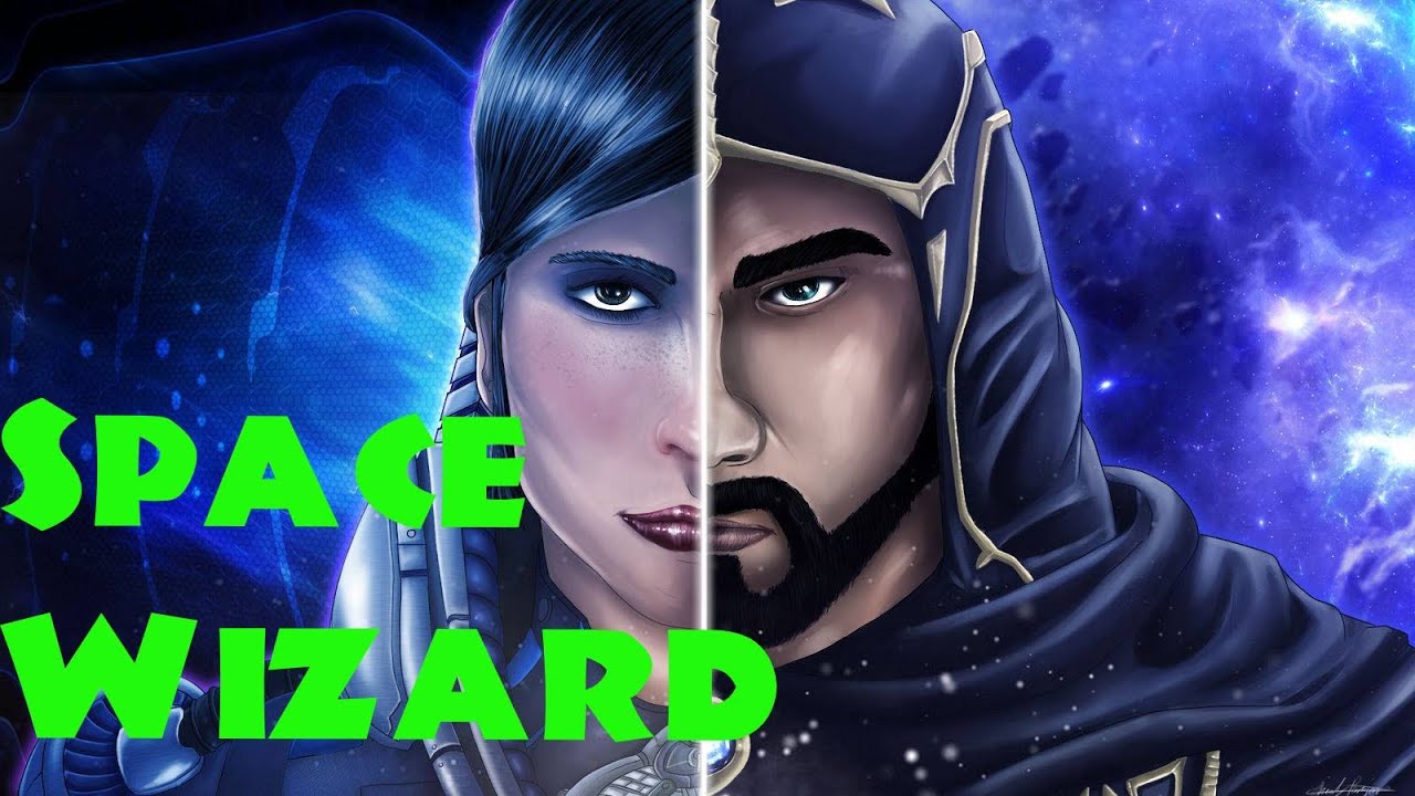 First solid attempt at Space Wizard-Predecessor Gameplay - YouTube