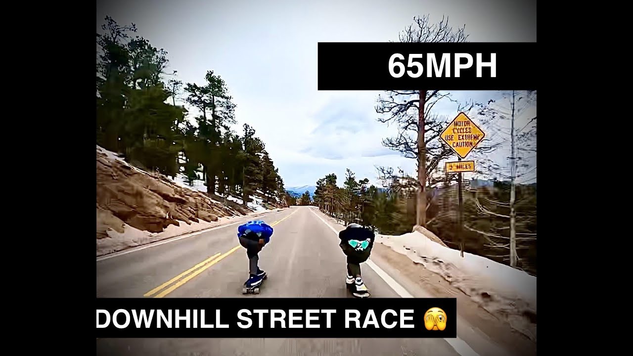 Unbelievable FPV View of Insane 60mph Colorado Downhill Longboarding ...