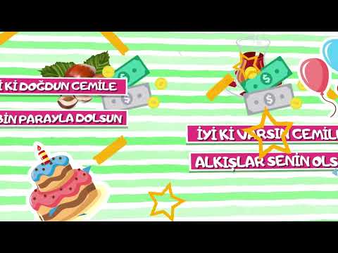 Cemile İyi ki doğdun | Karadeniz Versiyon