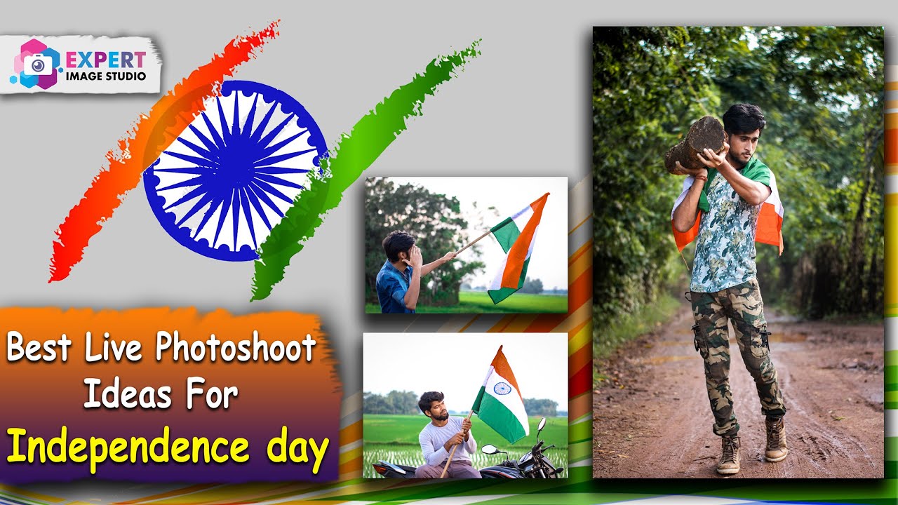 Best Photoshoot Ideas For Independence day || Live Photoshoot On Canon ...