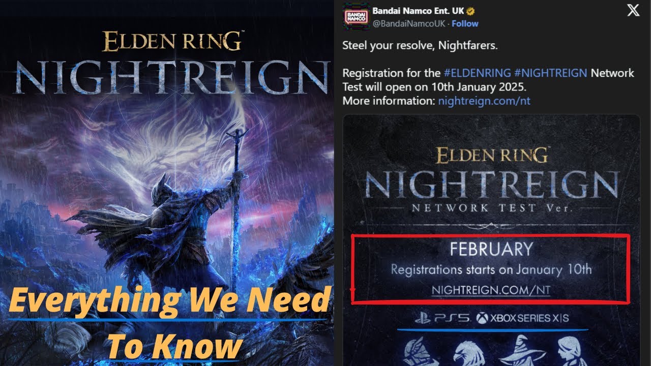 ELDEN RING NIGHTREIGN Playtest Announced! Here’s EVERYTHING You Need to ...