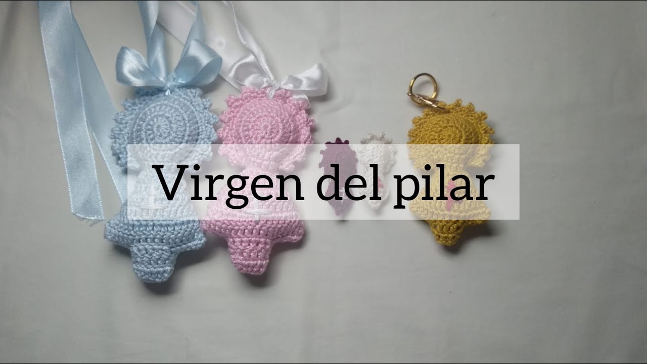 VIRGEN DEL PILAR A CROCHET //BORISLA - YouTube