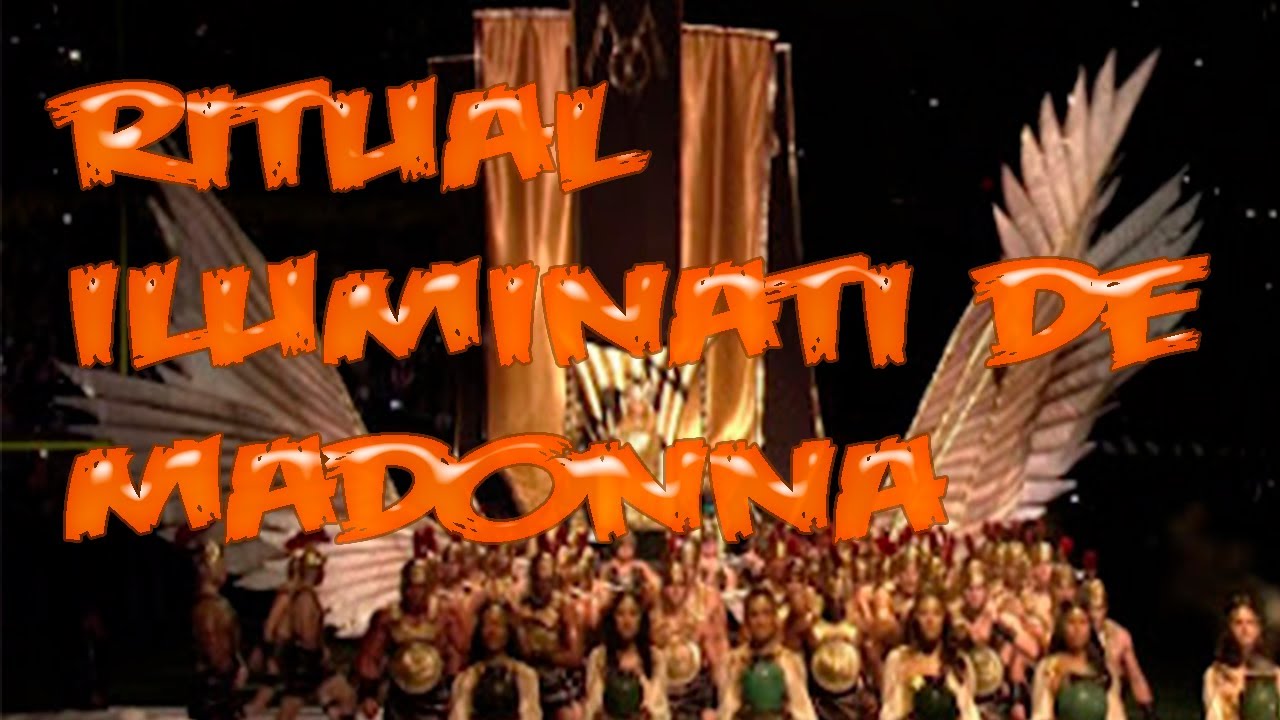 Madonna y su ritual illuminati en el Superbowl 2012 - YouTube