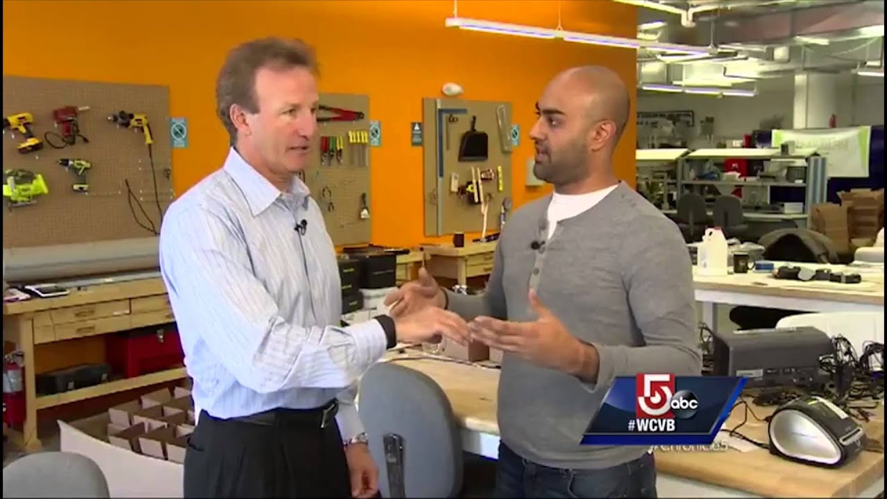 ABC Boston --- 340 Volts of Wearable WIllpower - YouTube