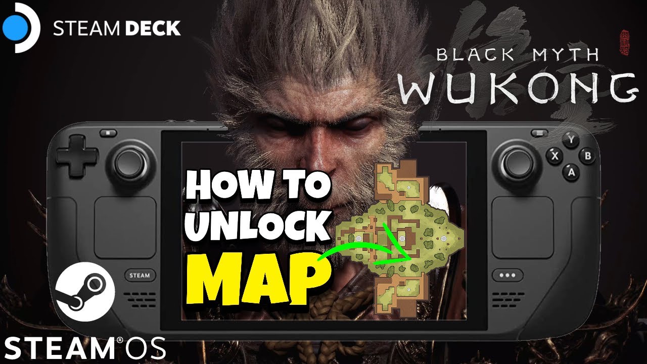 How to get Map for Black Myth Wukong Steam Deck Mod #steamdeck # ...