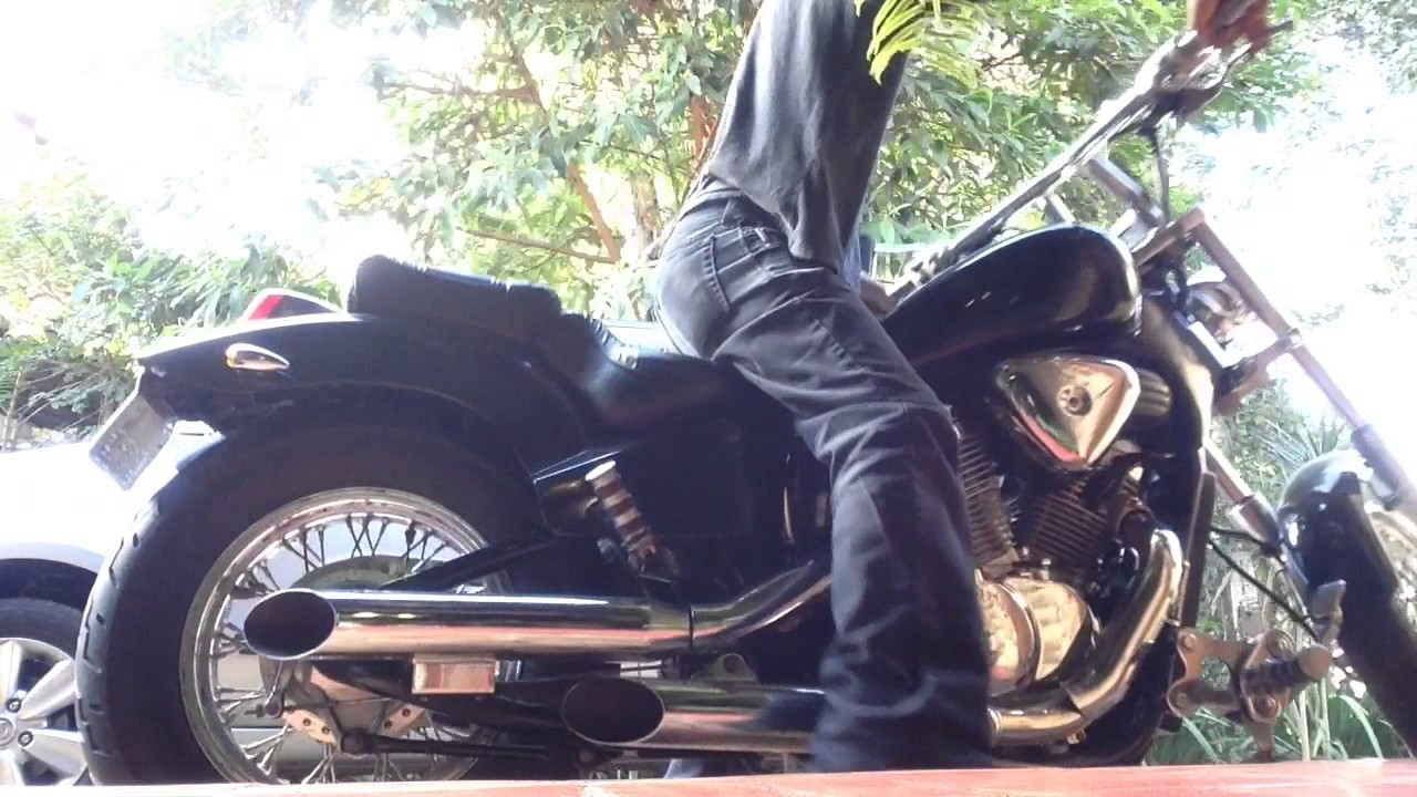 Honda Shadow 600cc ano 2001 - YouTube