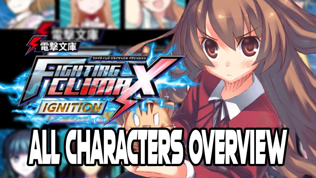 Finding A New Character! | Dengeki Bunko Fighting Climax Ignition All ...
