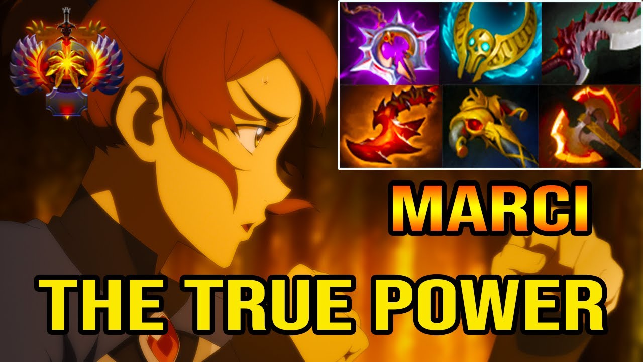 THE TRUE POWER [ Marci ] UNSTOPPABLE CARRY BUILD - TOP RANK GAMEPLAY ...