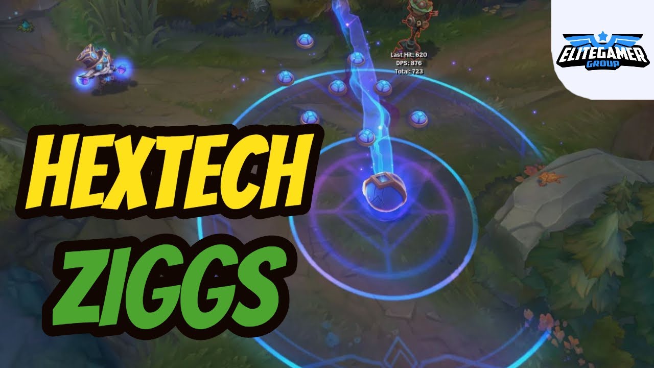 Hextech Ziggs Skin Spotlight - League of Legends Skin Review - YouTube