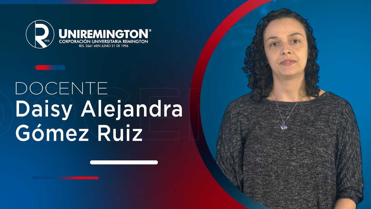 Docente Daisy Gómez Ruiz - YouTube