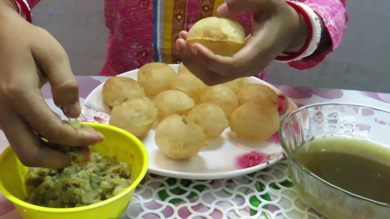 Eating Mouth Watering FUCHKA (Golgappa) | Eating Show | Food lover's BM ...