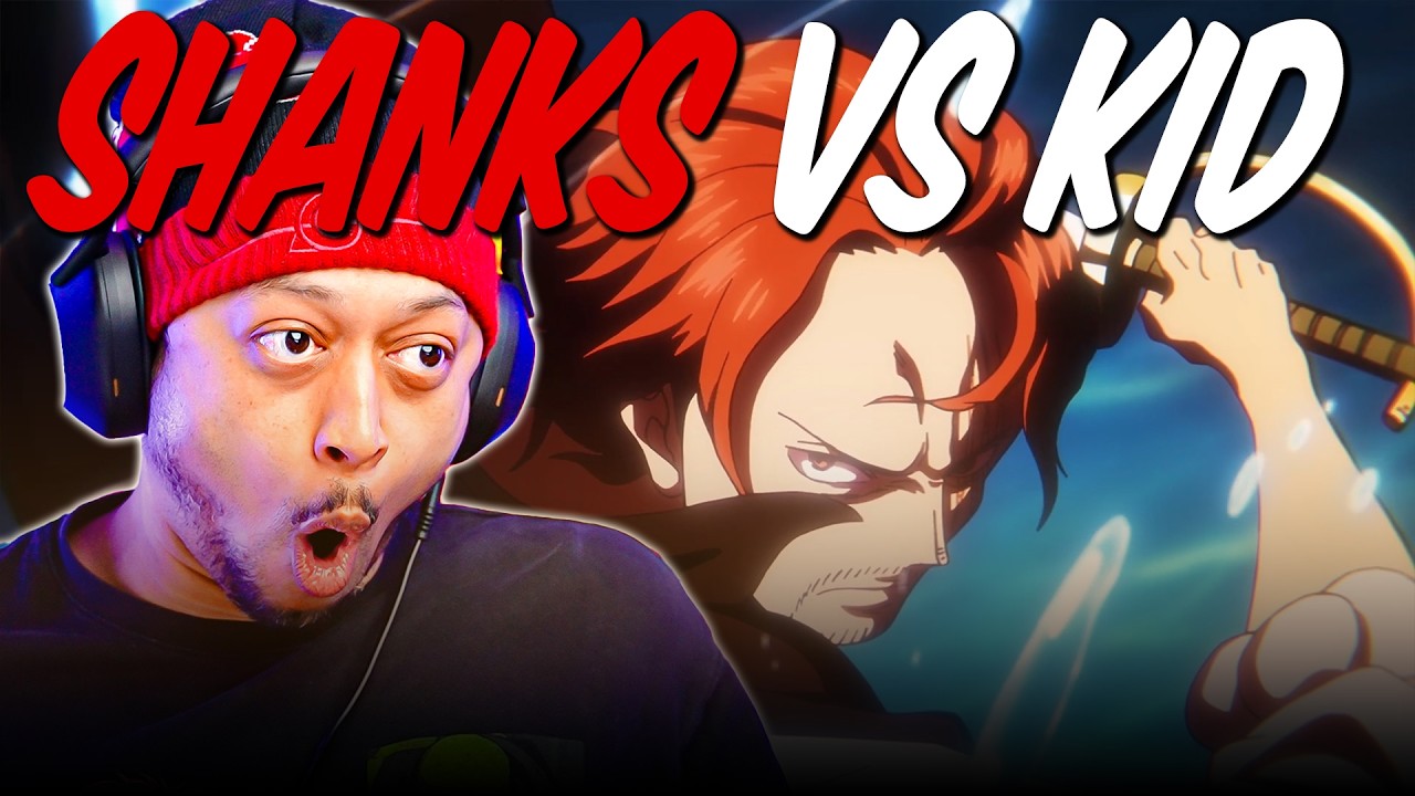 Shanks is a GOD! Shanks Vs Kid! One Piece episode 1112 REACTION - YouTube