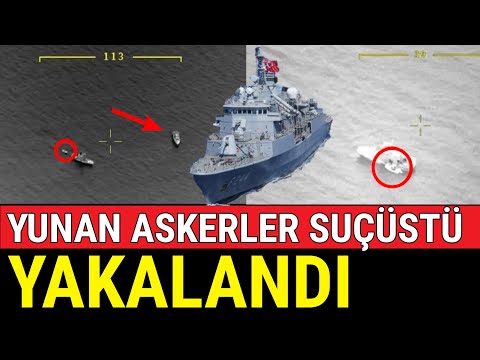 YAKALANDIN YUNAN !!  (İHA'lar Anbean İzledi)