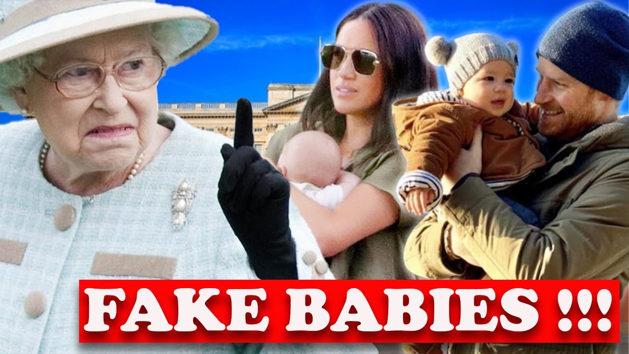 WHAT SUSSEXES' FAKE BABIES LOOK LIKE! Queen Issues An ULTIMATUM On ...