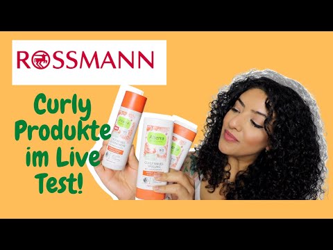CURLY SAFE PRODUKTE von ROSSMAN IM LIVE TEST! + VERLOSUNG
