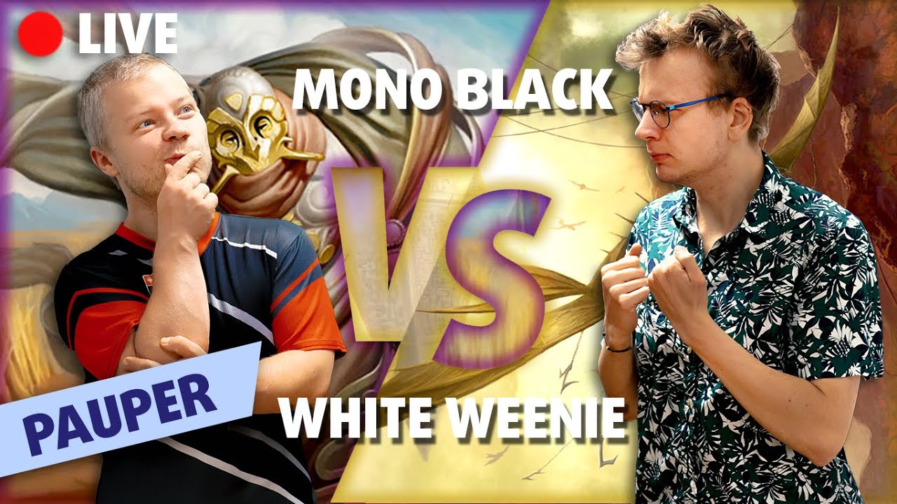 New Pauper Banlist! Feature Match Live | Mono Black Devotion vs White ...