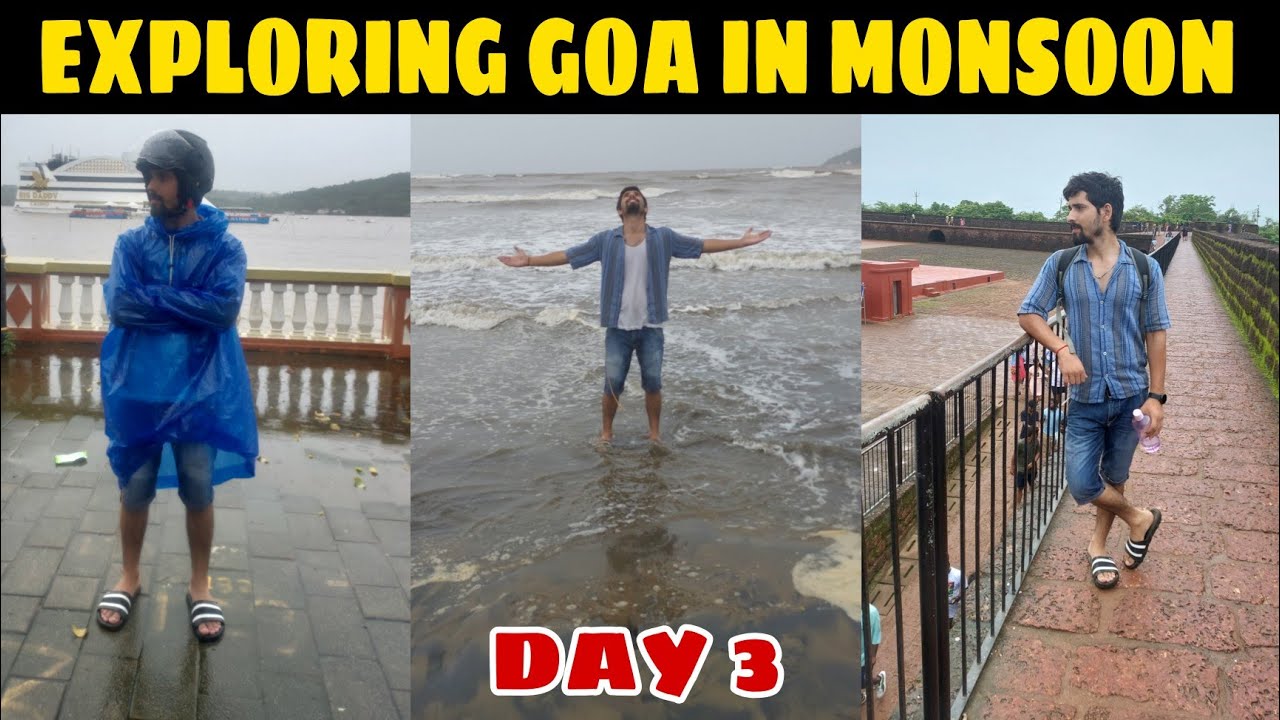 EXPLORING GOA IN MONSOON PART 3 / GOA IN RAINY SEASON #viral #minivlog ...