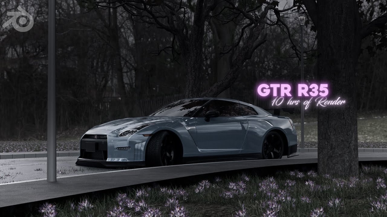 4K Nissan GTR Nismo R35 animation | Made in Blender | 2023 - YouTube
