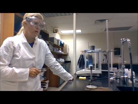 Gravimetric Analysis Lab Part 2 Procedure - YouTube