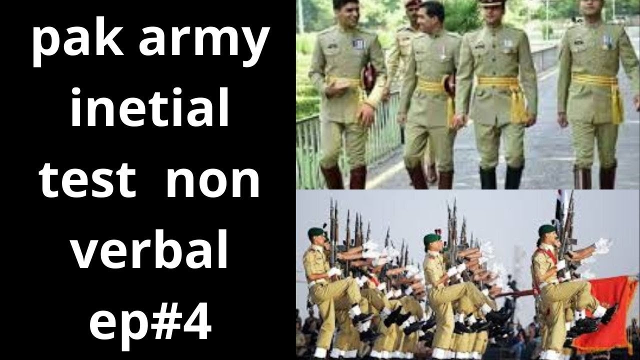 pak army inetial test non verbal ep#4 - YouTube